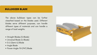 BULLDOZER (Building Construction & Material) | PPT