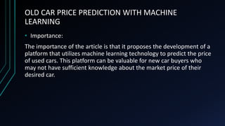 Bulldozer price prediction using regression model (Research Ethics).pptx