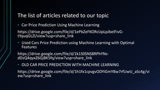 Bulldozer price prediction using regression model (Research Ethics).pptx