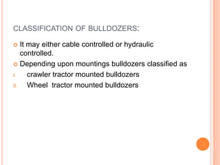 Bulldozers | PPTX