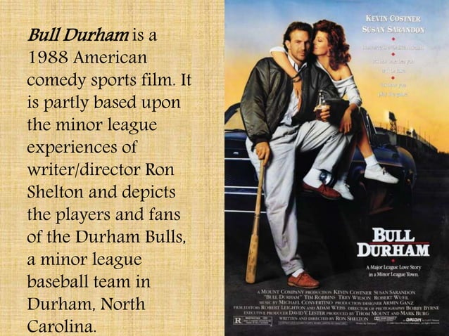 Bull durham credo poetry lesson | PPTX | Baseball | Sports
