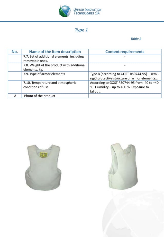 Bullet proof jackets general characteristic | PDF