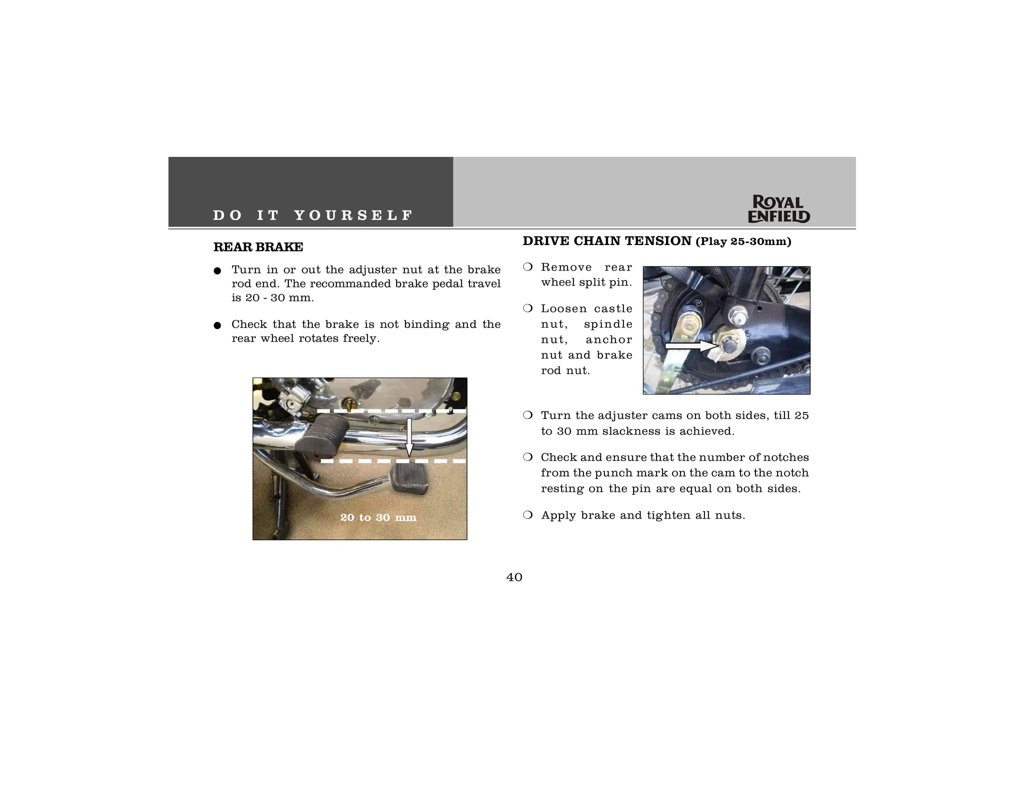 ROYAL ENFIELD OWNER MANUAL Bullet 350 Twinspark | PDF