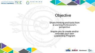 Bullet and blame proofing your leadership training program | PPT