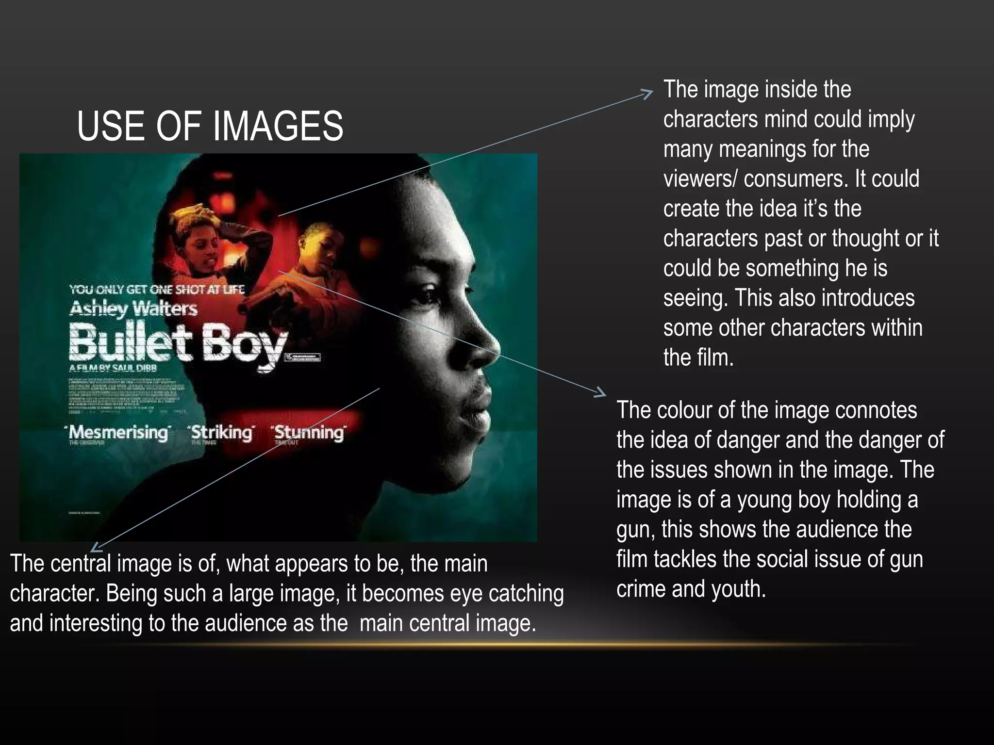 Bullet boy film poster analysis | PPT