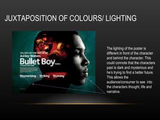 Bullet boy film poster analysis | PPT