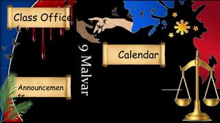 bulletin board of 9 Malvar St. Patrick S | PPT