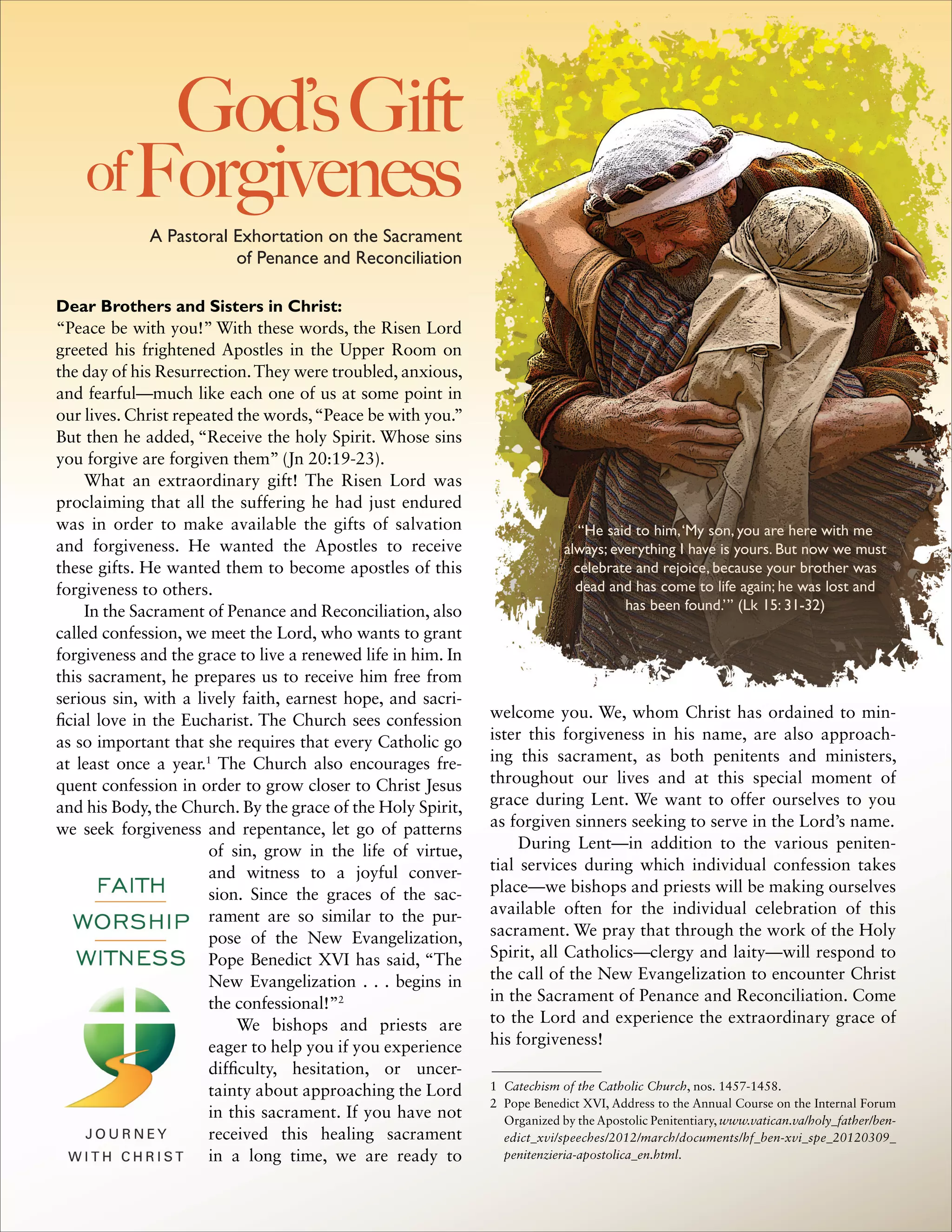 Bulletin insert-penance-eng | PDF | Christianity | Religion & Spirituality