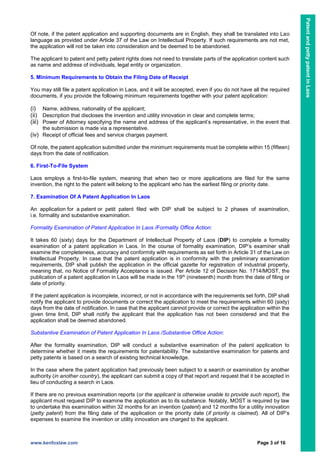 Bulletin - Patent and Petty Patent in Laos.pdf