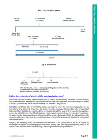 Restoration of priority rights for patent applications in Vietnam – What you need to know | PDF