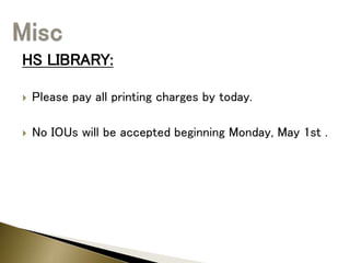 Bulletin 4 28-17 | PPTX