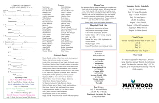 Deerfoot Church of Christ Bulletin 6 30 24 | PPT