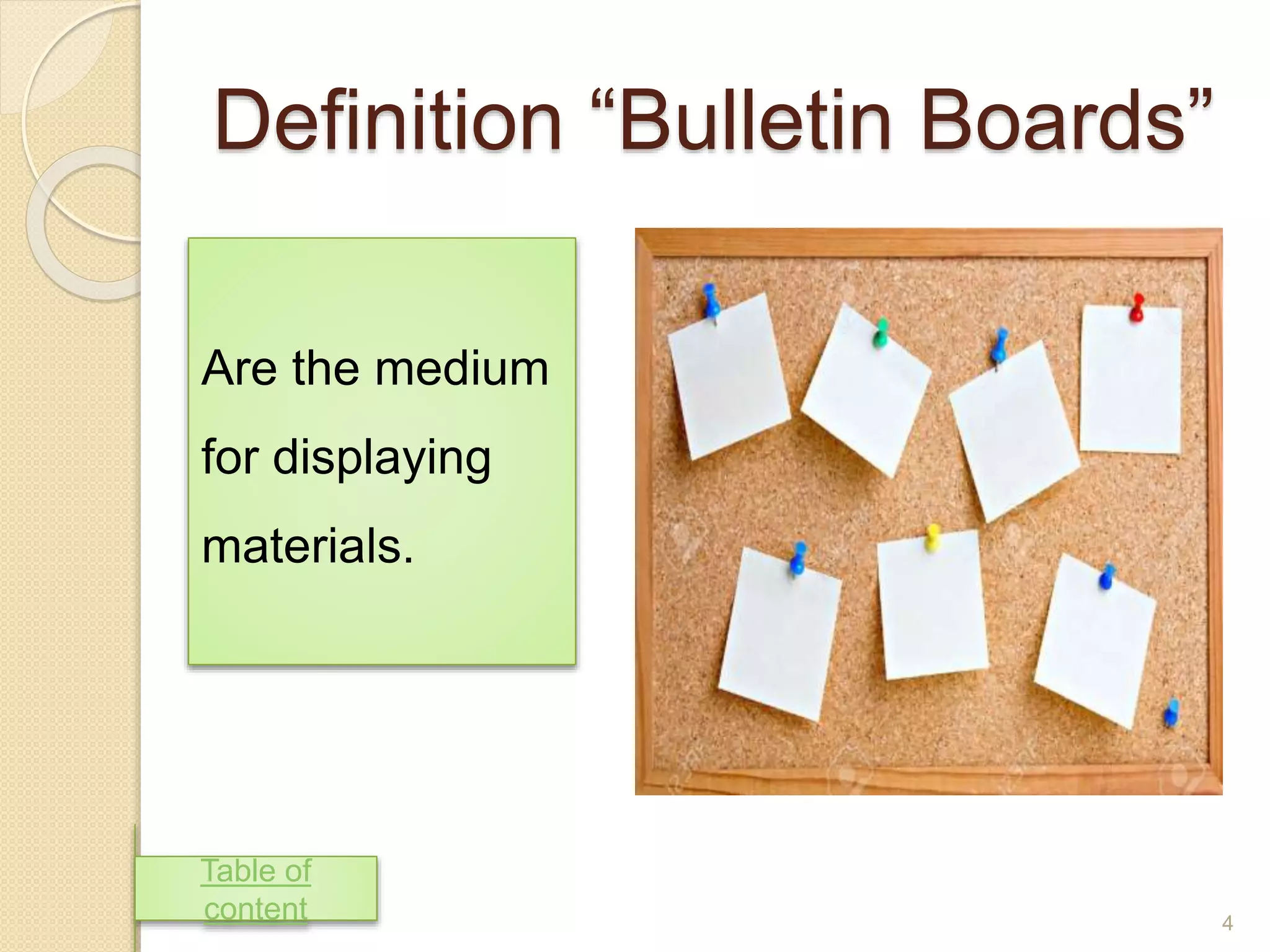 The Bulletin Board | PPTX