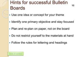 The Bulletin Board | PPTX