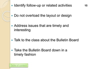 The Bulletin Board | PPTX