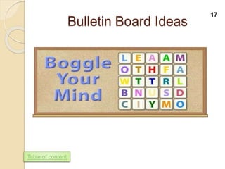 The Bulletin Board | PPTX