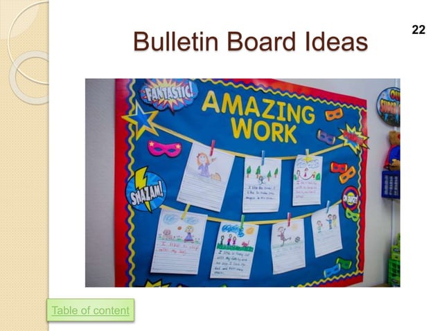 The Bulletin Board | PPTX | Educational Assessment | Education