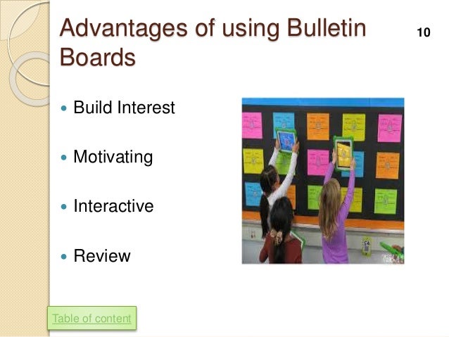 The Bulletin Board the-bulletin-board