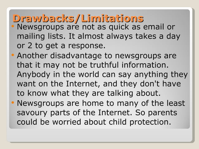 Bulletin Boards Newsgroups | PPT | Free Download