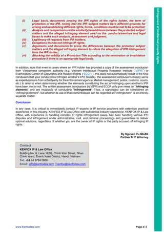 Cease and Desist Letter in IPR Dispute and Infringement handling in ...