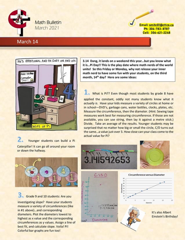 Bulletin pi day 2021 | PDF