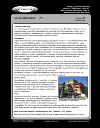CCTV Training Bulletins | PDF