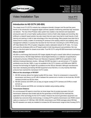 CCTV Training Bulletins | PDF