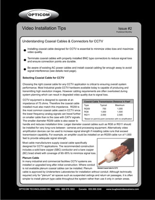 CCTV Training Bulletins | PDF