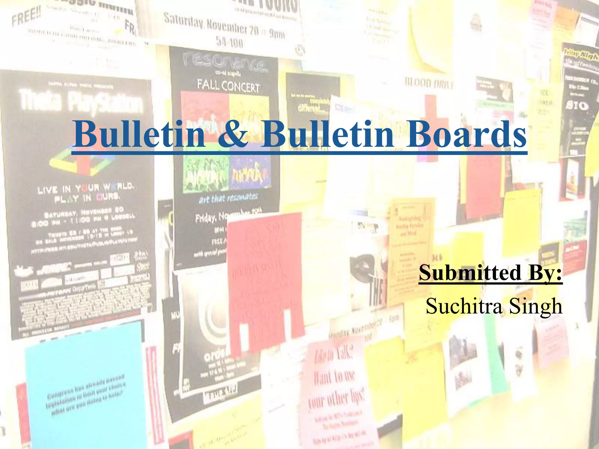 Bulletin Board | PPTX