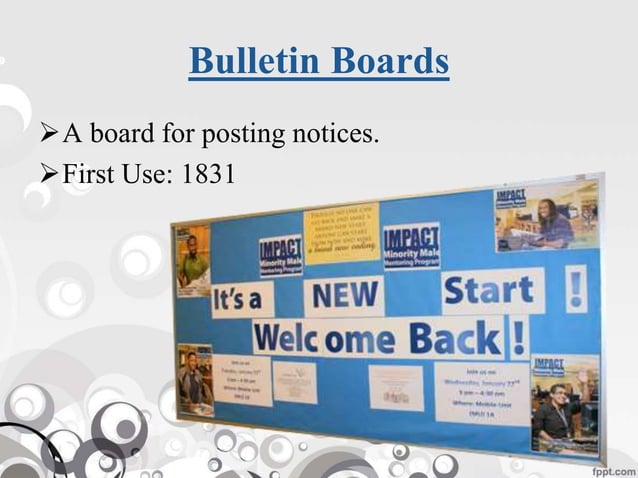 Bulletin Board | PPTX