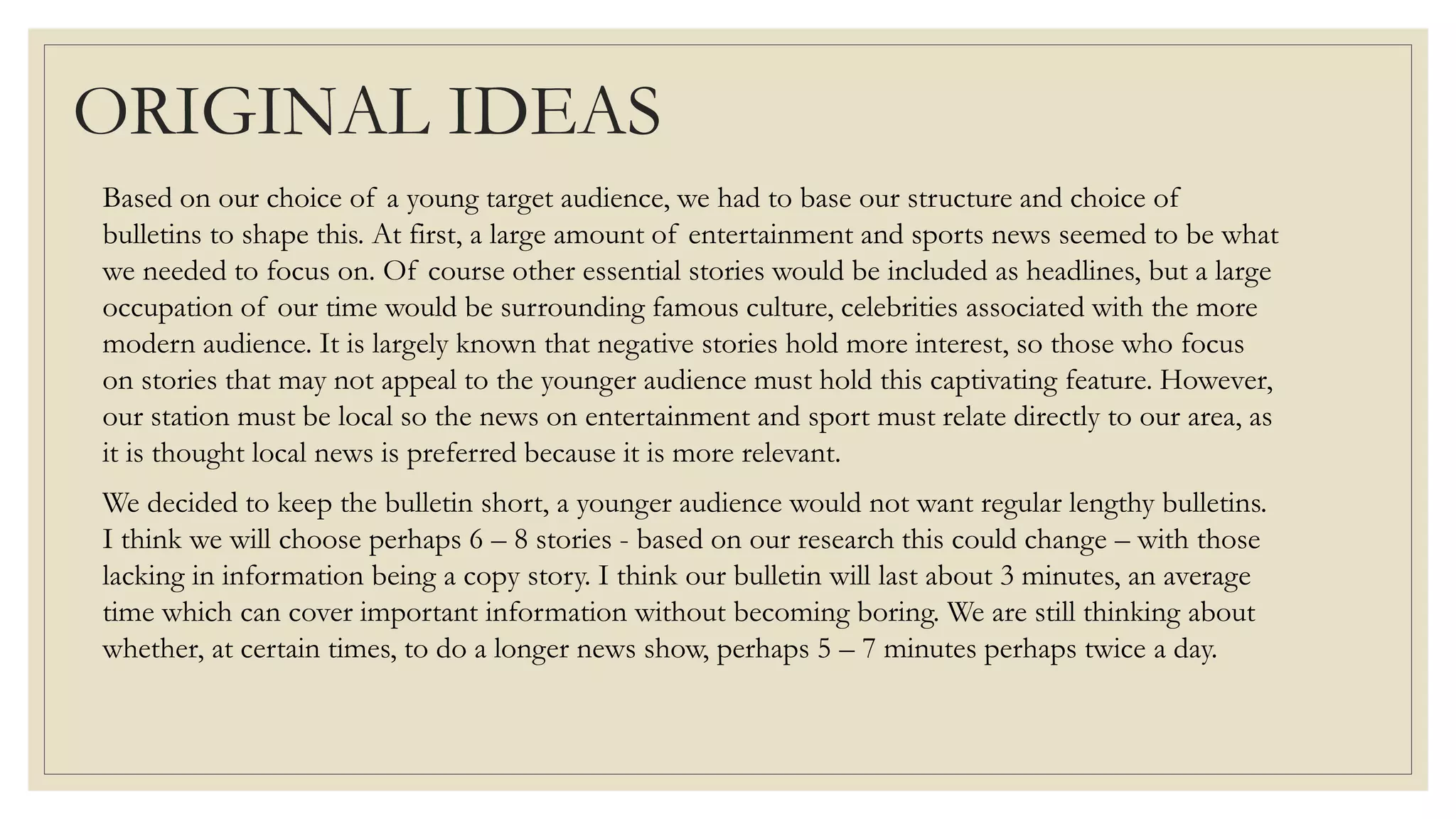Bulletin structure | PPTX