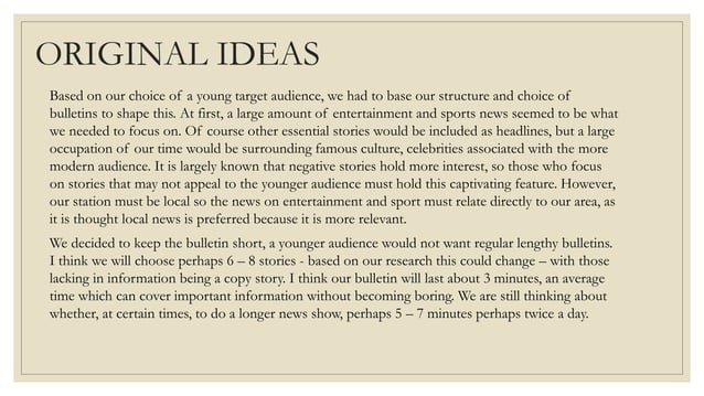 Bulletin structure | PPT