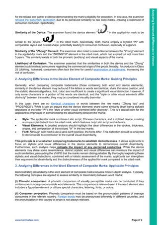 Bulletin Zhong Wu vs. ZHONGYU Analyzing Trademark Differences Based on ...