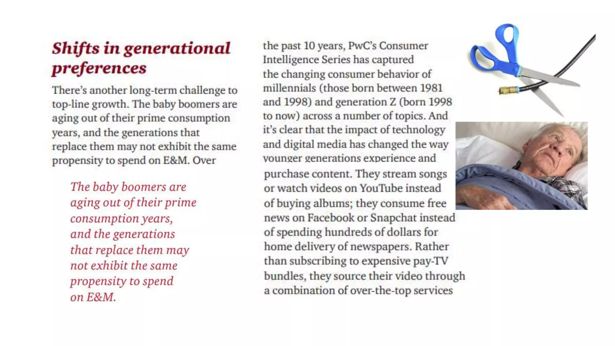 Bullet point three: Trends in this entertainment market | PPTX