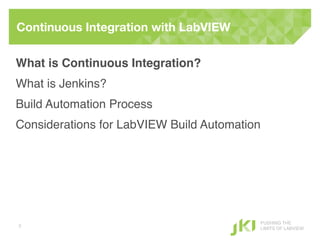NIWeek 2012: Fire and Forget / Bulletproof Builds Using Continuous ...