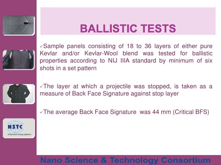 Bullet proof material technology