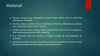 Bulletproof vest with ceramic insert (1) | PPTX