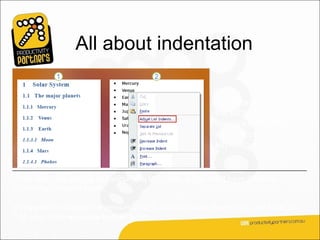 Bullets numbering lists_without_questions | PPT | Desktop Publishing | Computer Software and ...