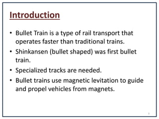 Bullet Train | PPTX