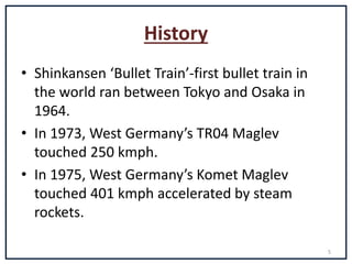 Bullet Train | PPT | Free Download