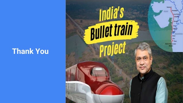 India's First Bullet Train (Mumbai - Ahmedabad): NHSRCL | PPTX | Rail ...
