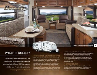 Bullet Travel Trailer 2011 Brochure | PPT