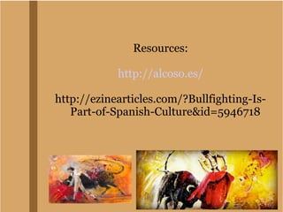 Bullfighting is part of Spanish culture | PPT | Rodeo | Sports
