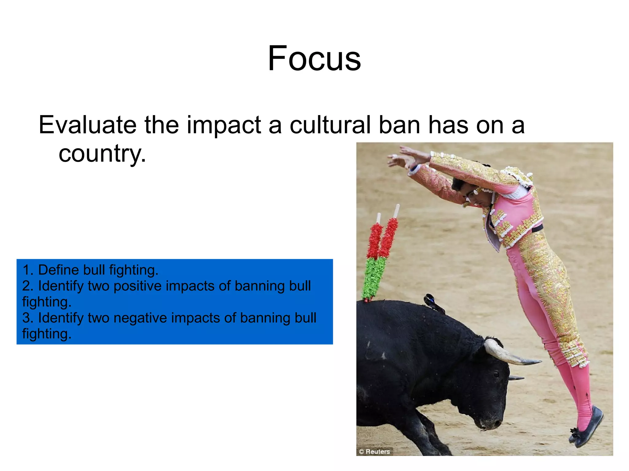 Bullfightingpresentationss | ODP