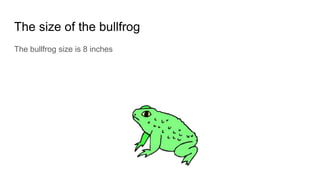 Bullfrog | PPTX