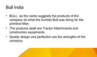 Bull india | PPT