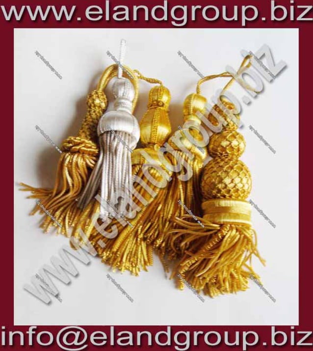 Bullion tassels supplier | PDF