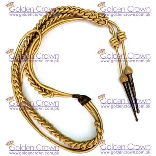 Bullion wire aiguillette | PDF