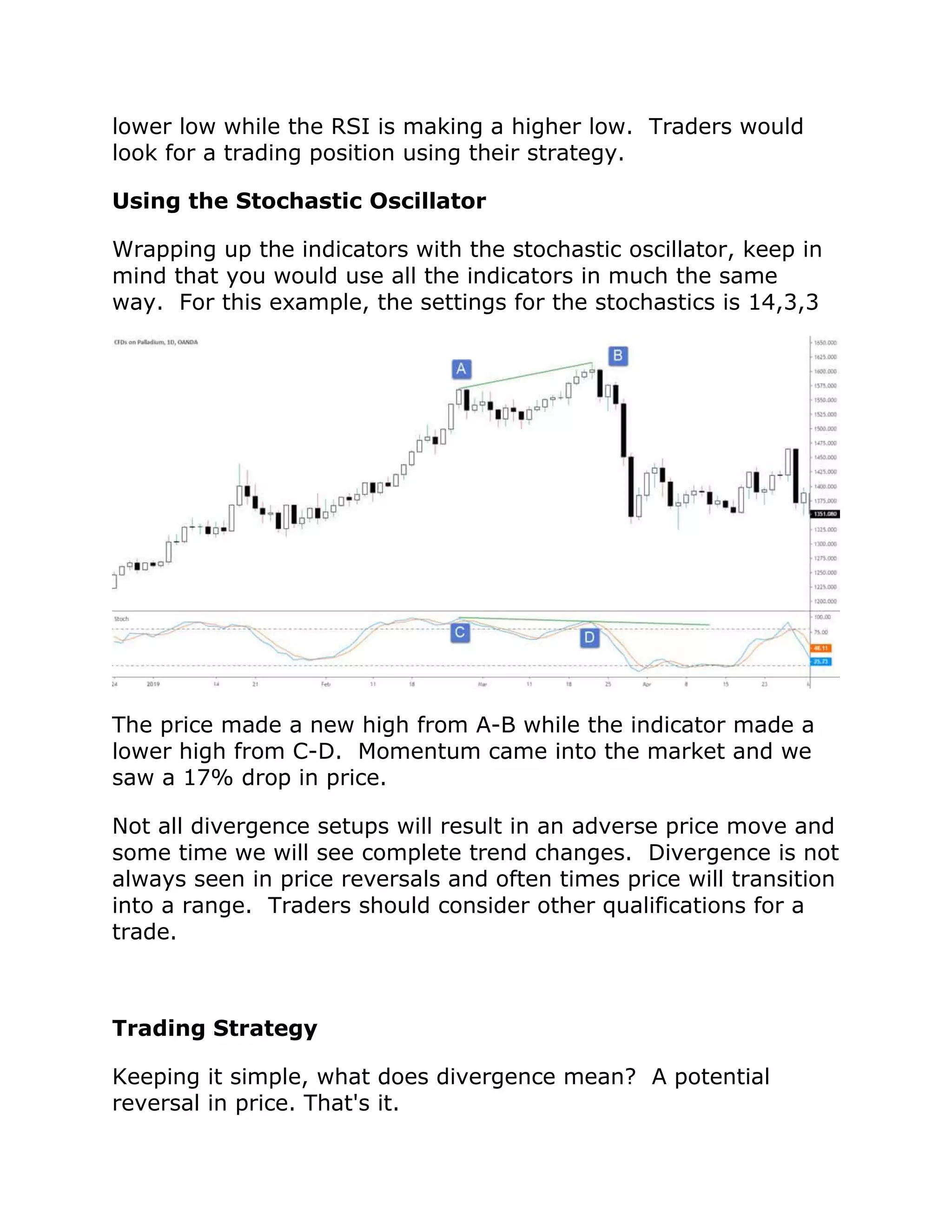 How To Trade Regular Divergence with MACD, RSI, Stochastics | PDF
