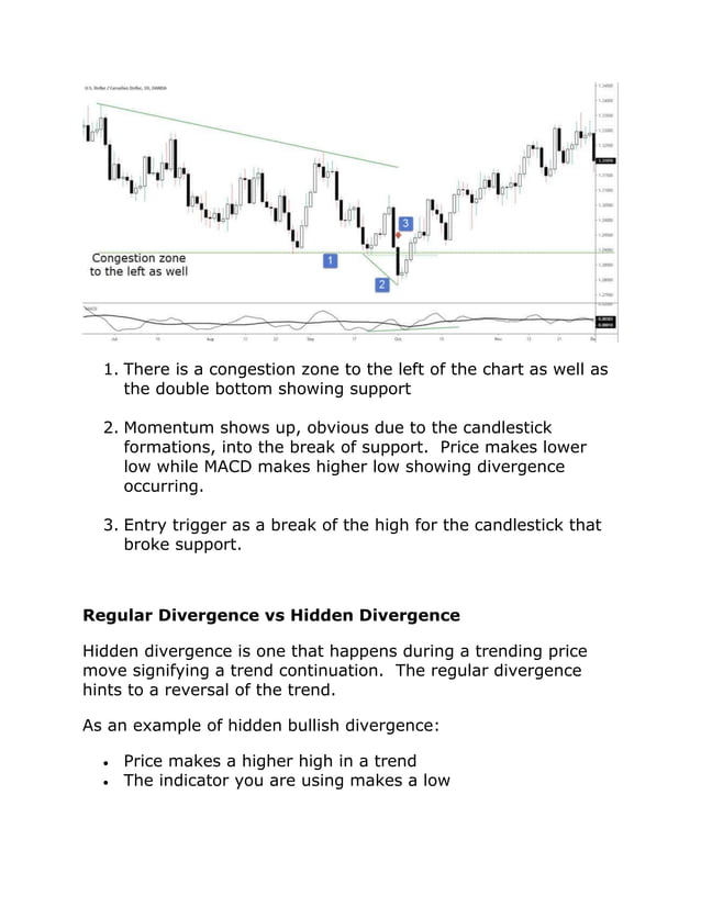 How To Trade Regular Divergence with MACD, RSI, Stochastics | PDF